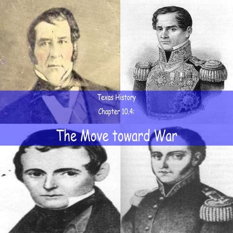 Early Battles of the Texas Revolution | PPTX