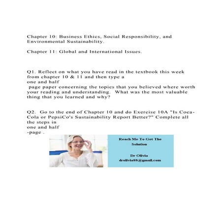 Chapter 10 Business Ethics, Social Responsibility, and Environm.docx