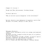 Chapter 10 Lesson 3 People and Their Environment Northern | PDF