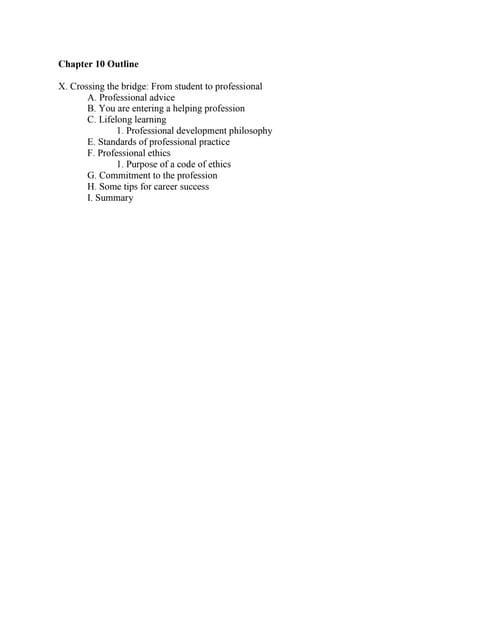 Chapter 6 Outline | PDF