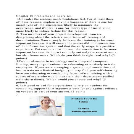 A friend, colleague, or your boss asks you what you are studying