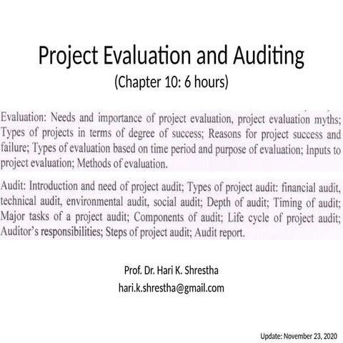 Chapter 10 Project Evaluation and Auditing August2020.pptx