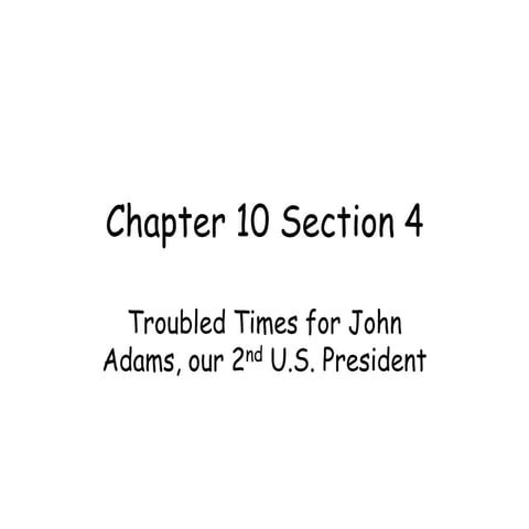 Chapter 10 section 4 ppt | PPTX