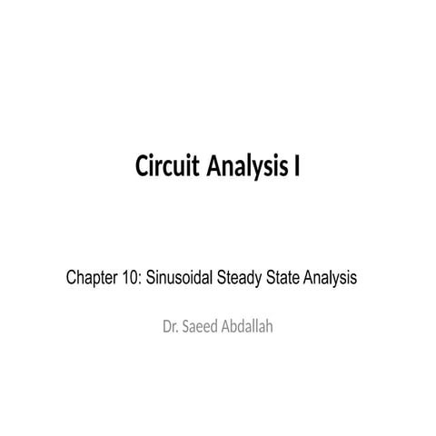 Chapter10 Sinusoidal Steady State Analysis.pptx