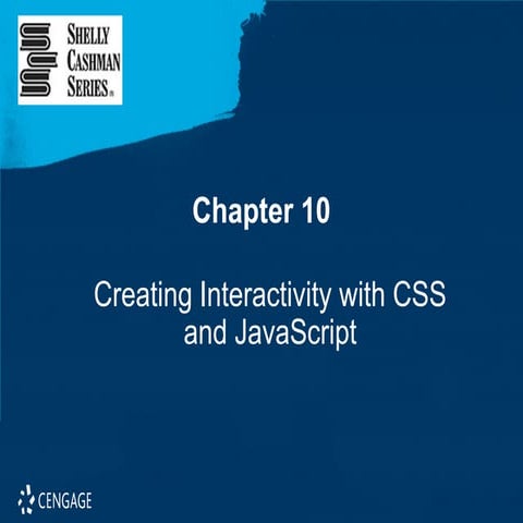 Chapter 10 Slides.pptx creating interactivity | PPTX