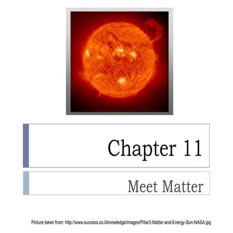 Chapter 11 | PPTX | Chemistry | Science