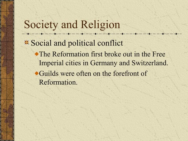 The protestant reformation powerpoint | PPT