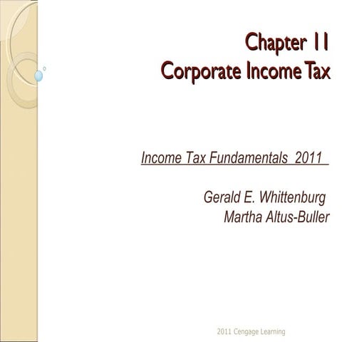 Chapter 11 | PPT | Business Accounting & Finance | Business