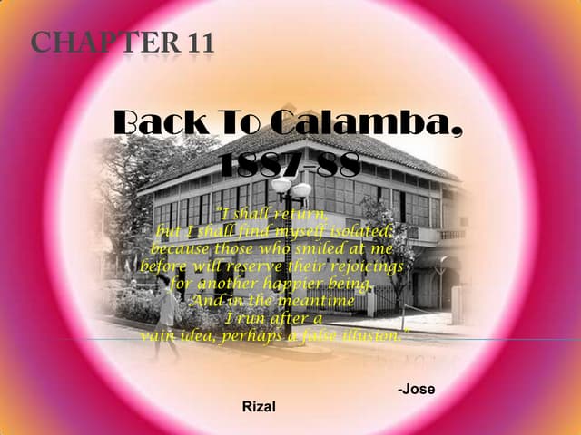 Rizal Report Chapter 11 | PPTX