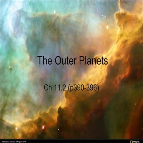 Chapter 11.3: The Outer Planets | PPT | Geography | Science