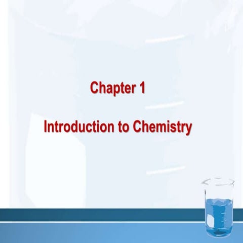 Introduction to chemistry | PPTX
