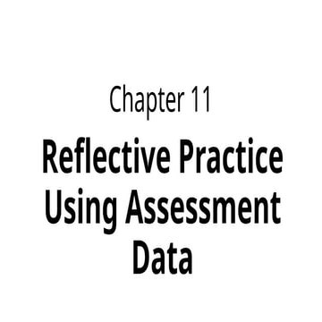 BSED-ENGLISH CHAPTER 11: ASSESSMENT OF LEARNING | PPTX