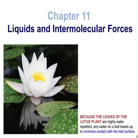 Intermolecular forces (liquids and solids) | PPTX