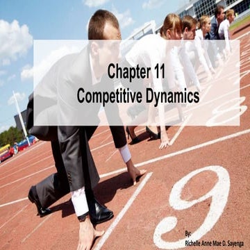 Chapter 11 competitive dynamics | PPT