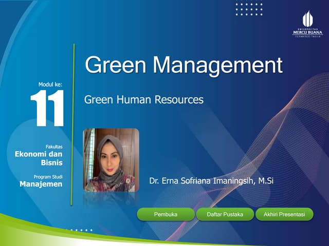 Green Behavior - OCBE.pptx