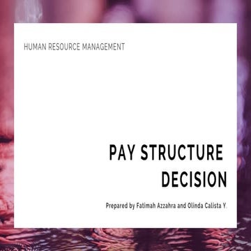 Case Study: Changing The Pay Level at Eight Crossings | PPTX