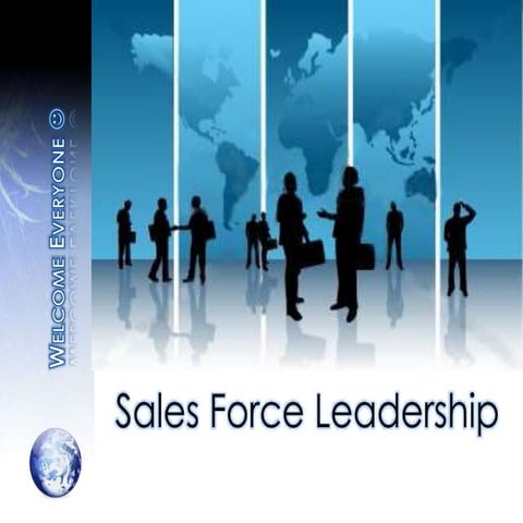 Chapter 11 sales force leadership | PPTX