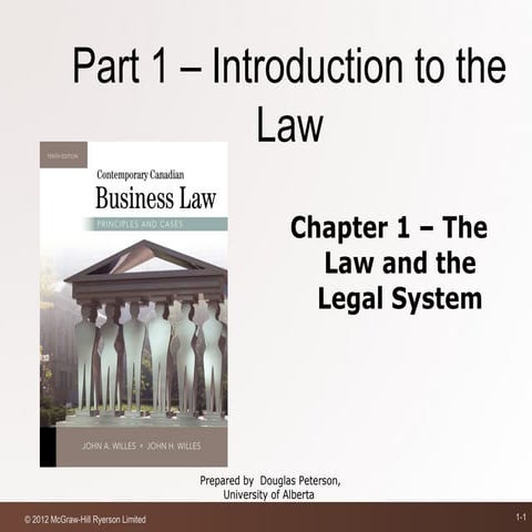 Chapter 1 10e | PPT | Law