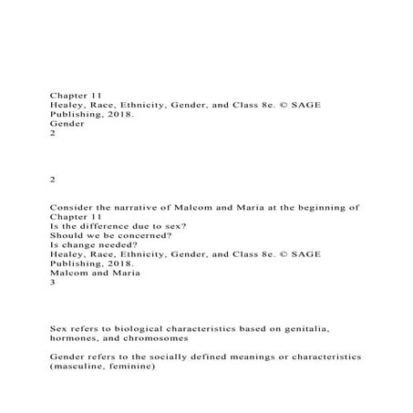 Chapter 11Healey, Race, Ethnicity, Gender, and Class 8e..docx