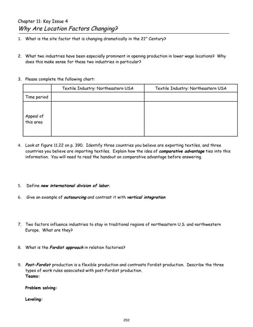 Geographic models | DOC
