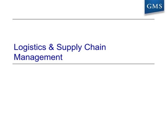 Supply Chain Assurance Presentation | PPT