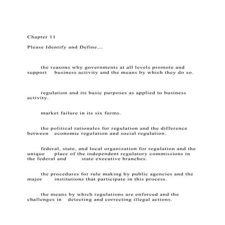 Chapter 11Please Identify and Define…the reasons wh.docx
