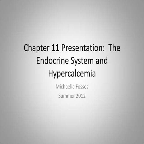 Chapter 11 presentation | PPT