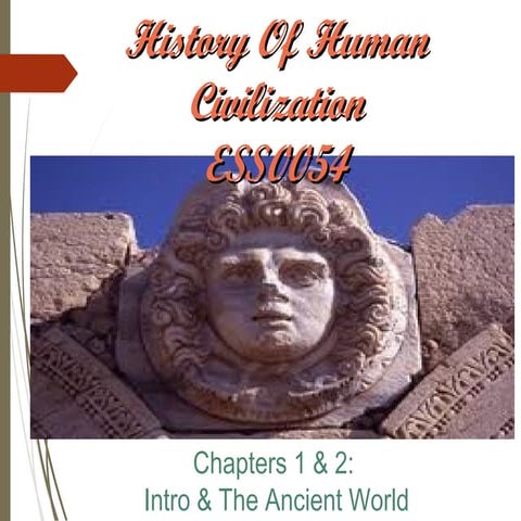 Introduction & The Ancient World | PPT