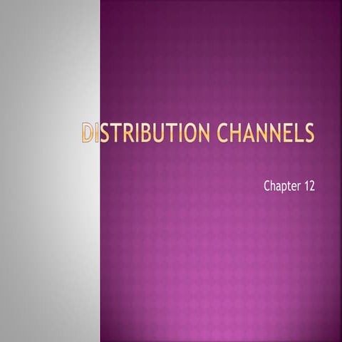 Chapter 12 ppt | PPT