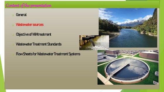 Charecteristics of wastewater | PPT