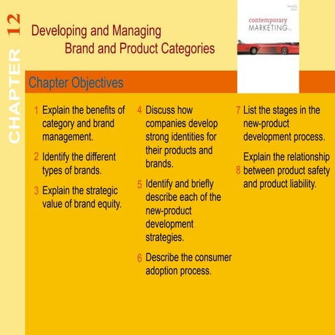 Developing and Managing Brand powerpoint presentation | PPT