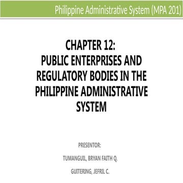 GOCCs-Lecture-2.pptx Government - owned and controlled corporation | PPTX