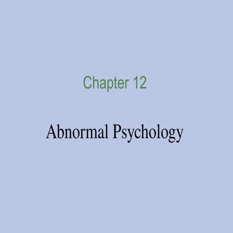 Chapter 14 Treatment of Psychological Disorders.ppt