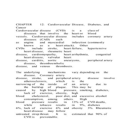 Cardiovascular disease | PPTX
