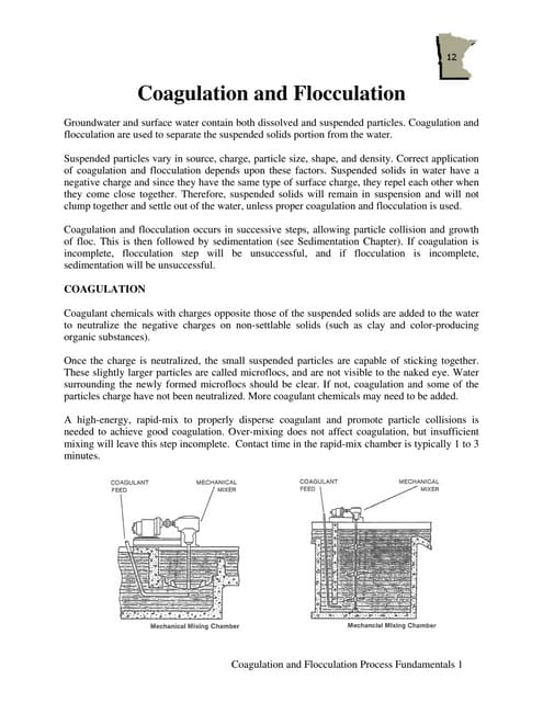 UNIT -III Coagulation and flocculation.ppt