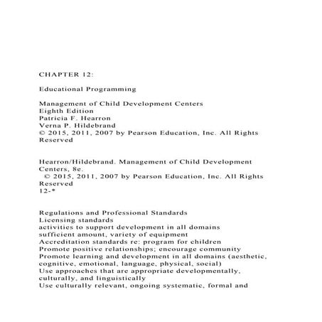 CHAPTER 12 Educational ProgrammingManagement of C.docx