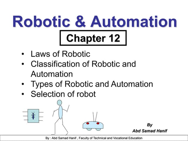 Introduction to robotics, Laws,Classification,Types, Drives,Geometry | PPTX