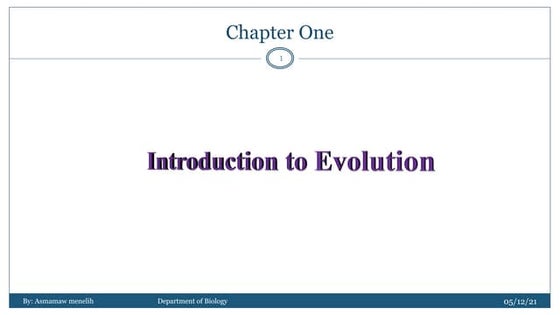 Class 11 Introduction to Biology | PPT