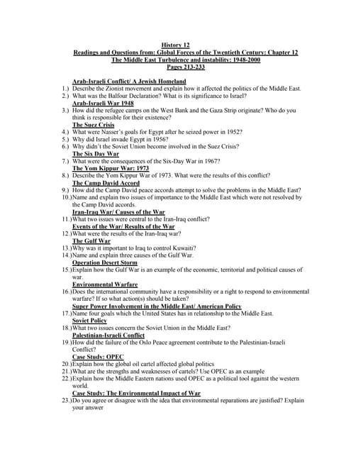 H12 Chapter 15 questions | PDF