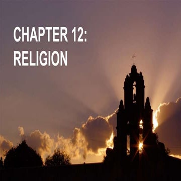 Chapter 12 (religion) | PPTX