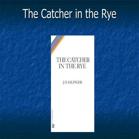Catcher in the Rye Chapter 8 | PPT