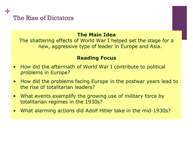 WWII: Causes and Impacts | PPTX