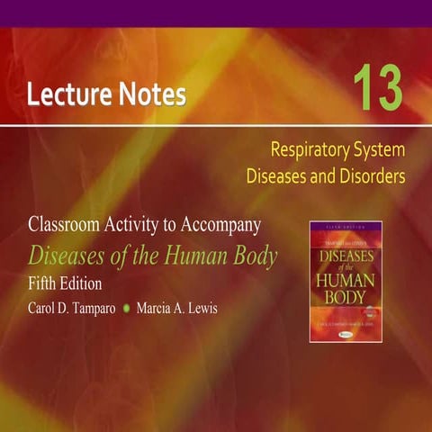 Respiratory Diseases | PPTX