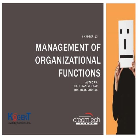 Chapter 13 management of organization function | PPT