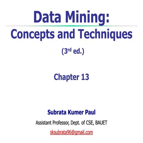 Chapter 13 Trends And Research Frontiers In Data Miningppt Computing Technology And Computing