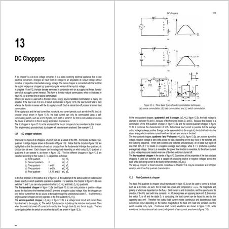 Chapter four on direct current choppers for power electronics | PDF