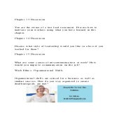 Chapter 13 DiscussionYou are the owner of a fast food rest | DOCX