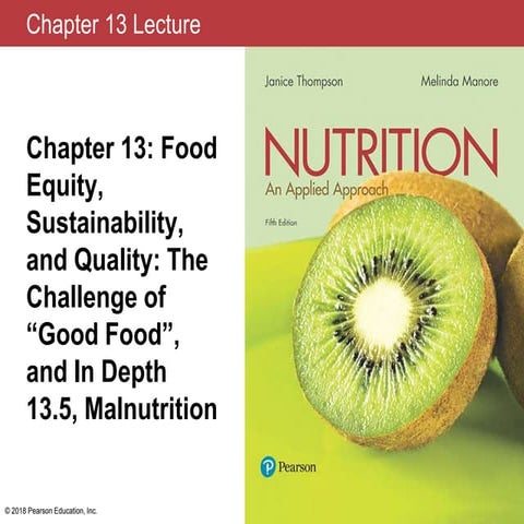 Chapter 13 FOOD EQUITY | PPTX