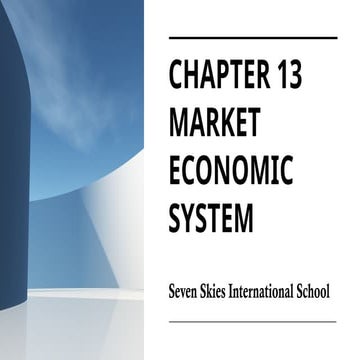 economic systems (market, planned/command and mixed) | PPTX