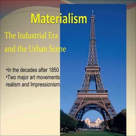 Chapter 13 materialism | PPT